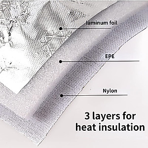 Kawaii Lunch Bag for Girls Lunch Box Insulated Cute Lunch Bags for Women Insulated Lunch Box for Kids (Pink)