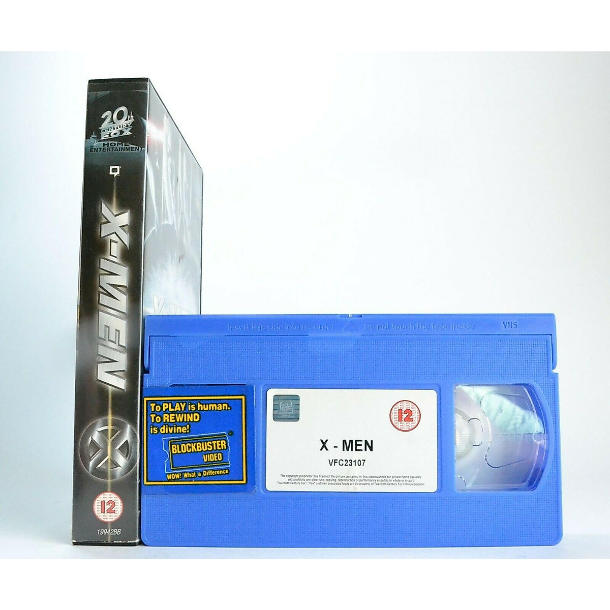 X-Men: Superhero Action Movie - Large Box - Hugh Jackman/Halle Berry - Pal VHS