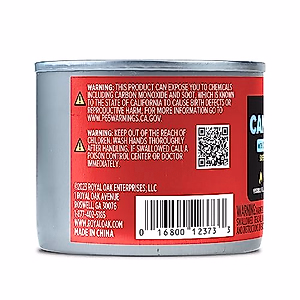 Royal Oak Canned Heat 12 Pack 6 Hour Fuel, Easy Open, Resealable, Non-Drip, For Food, Burners for Chafing Dishes, Buffet Burners, Parties, Weddings, BBQs