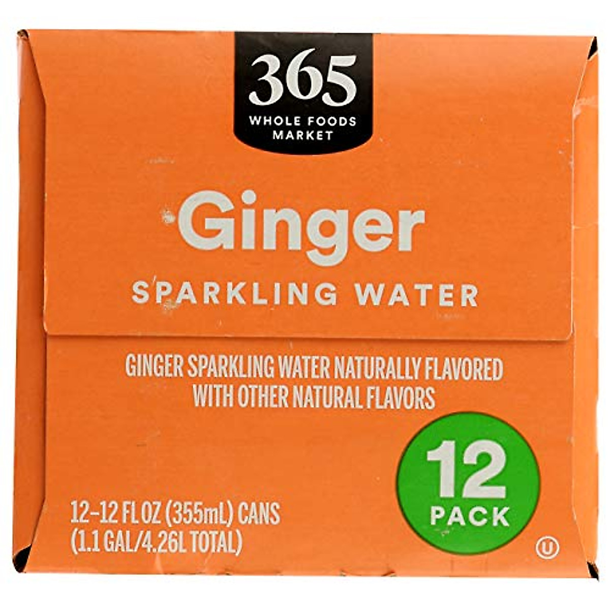365 by Whole Foods Market, Sparkling Ginger Water 12Pk Cans, 12 Fl Oz