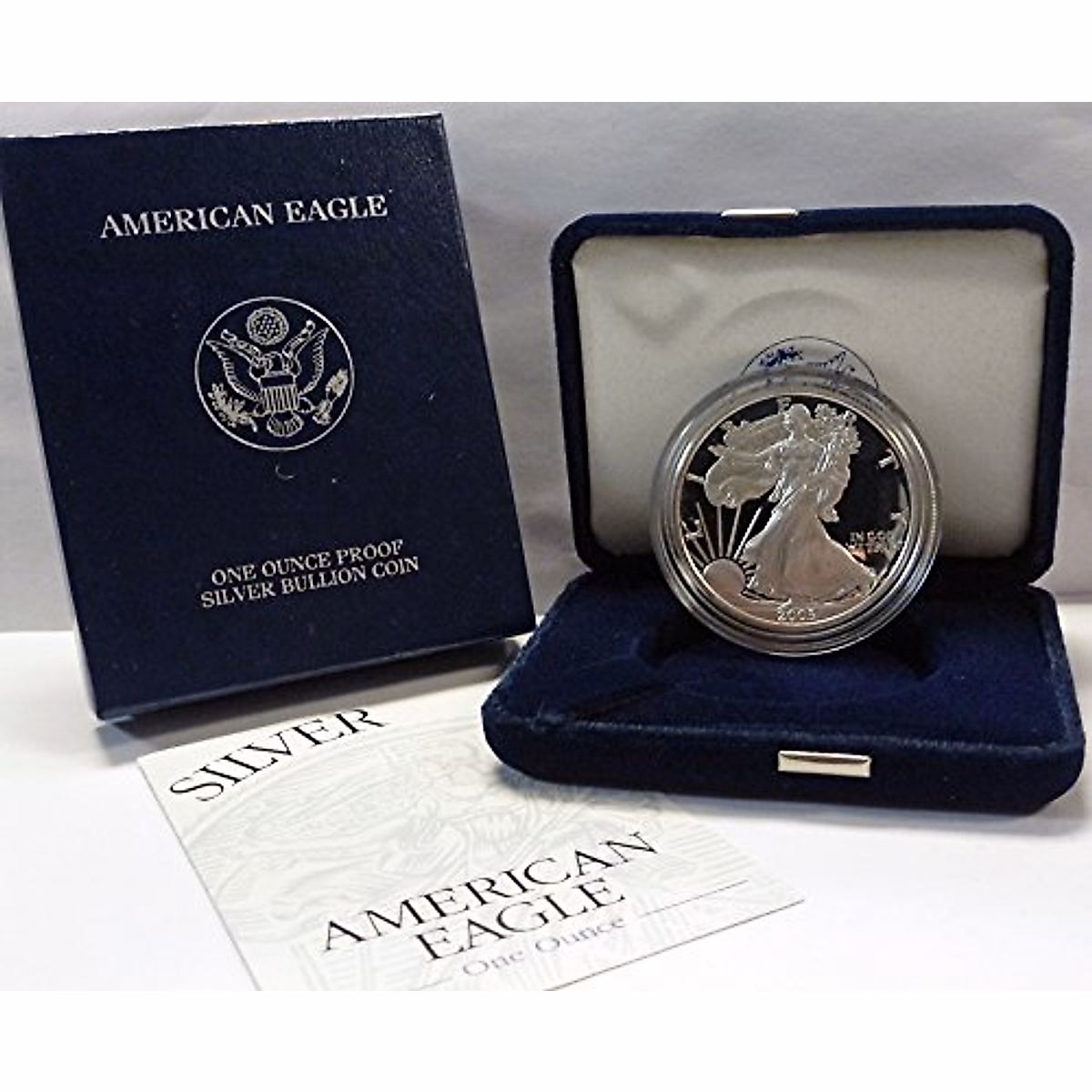 2003 W American 1 oz Silver Eagle Dollar PROOF US Mint