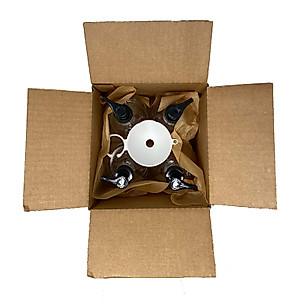 (4 Pack with Patented Screw-On Funnel) Earth's Essentials Versatile 16 Ounce PET Plastic Refillable Designer Pump Bottles. Excellent Liquid Hand Soap, Lotion, Shampoo and Massage Oil Dispensers