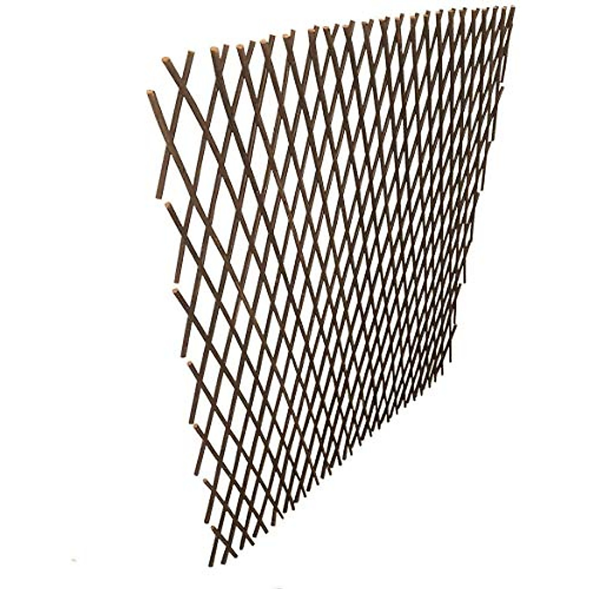 Sumery Nature Willow Trellis Expandable Plant Support Plant Climbing Lattices Trellis Willow Expandable Trellis Fence for Climbing Plants Support 36x92 Inch,Double Panel (1, Willow Wicker Fence)