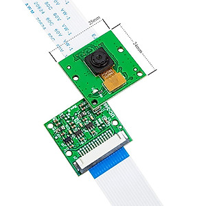 Arducam 5MP Camera for Raspberry Pi, 1080P HD OV5647 Camera Module V1 for Pi5, Pi 4, Raspberry Pi 3, 3B+, and Other A/B Series