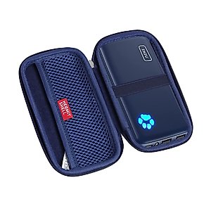 Hermitshell Hard Travel Case for INIU Portable Charger 10000mAh Power Bank [2022 Version] (Blue)