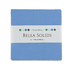 Moda Bella Solids Charm Pack Light Blue 9900PP-25