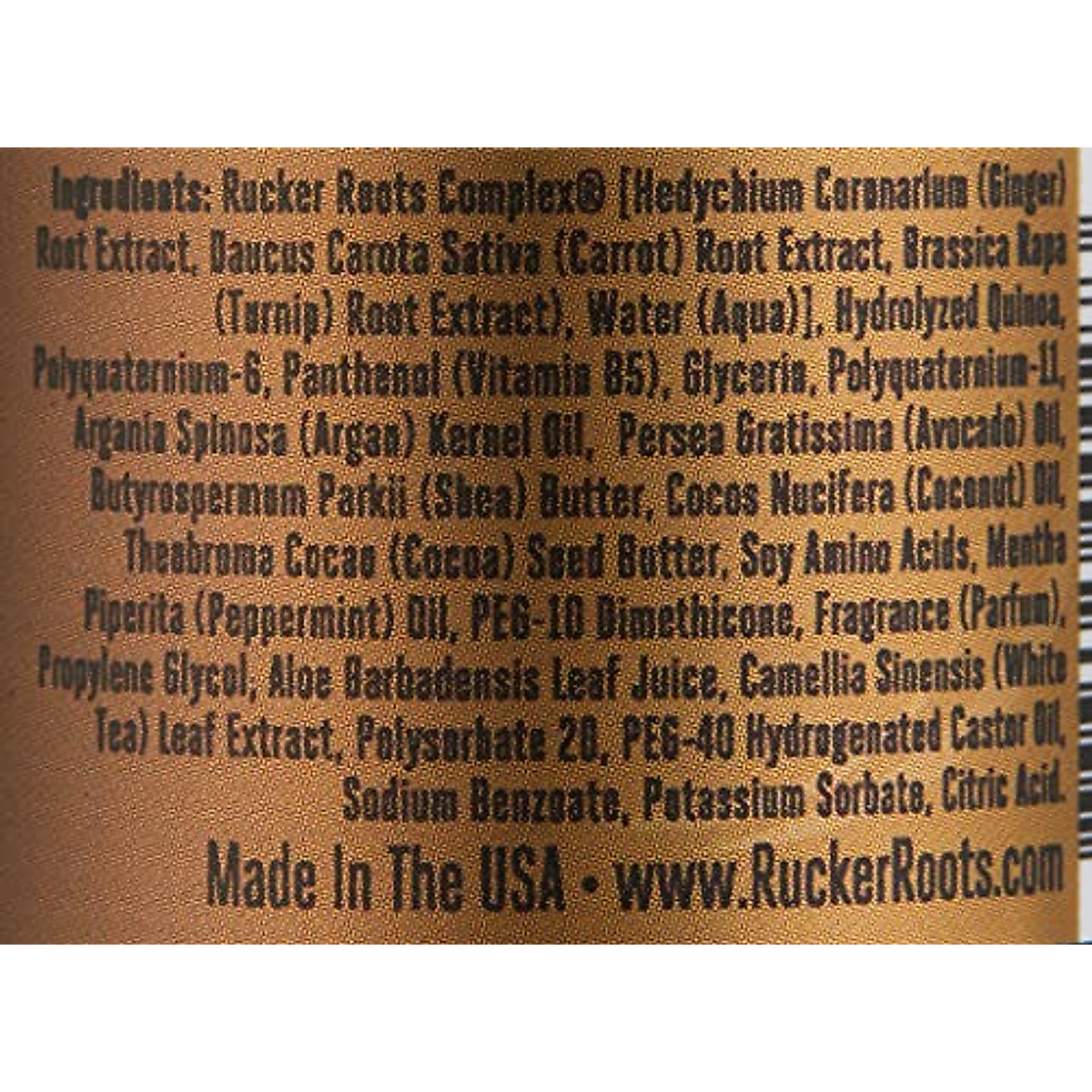 Rucker Roots Leave In Heat Protectant |Protects from Heat Styling |For All Hair Types