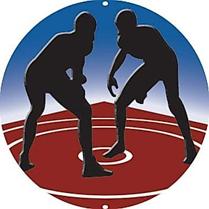 Crown Awards Wrestling Gold Rhinestone Pin, Gold Wrestling Pins, 30 Pack