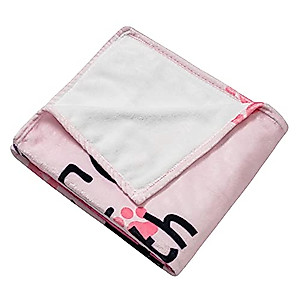 KERAOO Personalized Blanket for Women or Men - Stay in Bed and Cuddle My Pets - Valentine's Birthday Funny Gift for Pet Lover, Custom Pets Blanket, Anniversary Wedding Gifts for Her