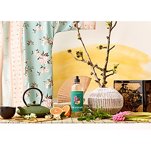 Caldrea Dish Soap, Dishwashing Liquid Made with Soap Bark, Aloe Vera, Orange Peel and Ylang Ylang Flower Essential Oils, Orange Blossom Bamboo Scent, 16 oz