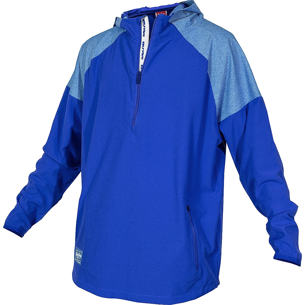 Rawlings Boys Youth Color Sync Long Sleeve Jacket, Large, Royal Blue