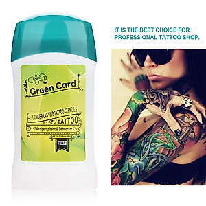 51g Tattoo Transfer Cream, Professional Tattoo Transfer Soap Gel Skin Solution Tattoo Supplies Accessories for Beginners Body Paint Stencil Primer