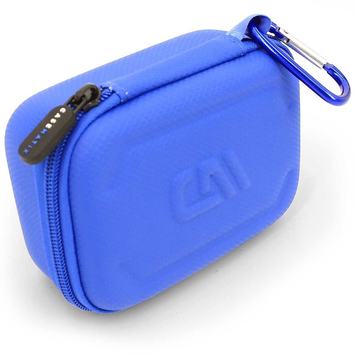 CASEMATIX Retro Handheld Game Console Case Compatible with HigoKids QS4 Portable Retro Video Game Player, Mademax RS-1 Gaming Console, E-MODS Arcade Pocket Player and More Up to 4.75", Blue Case Only