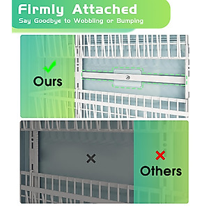 Mefirt White 9-Tier Over The Door Pantry Organizer, Pantry Organization and Storage, Deep Baskets Hanging Heavy-Duty Metal, Wall Spice Rack Seasoning Shelves for Home & Kitchen, Laundry Room Bathroom