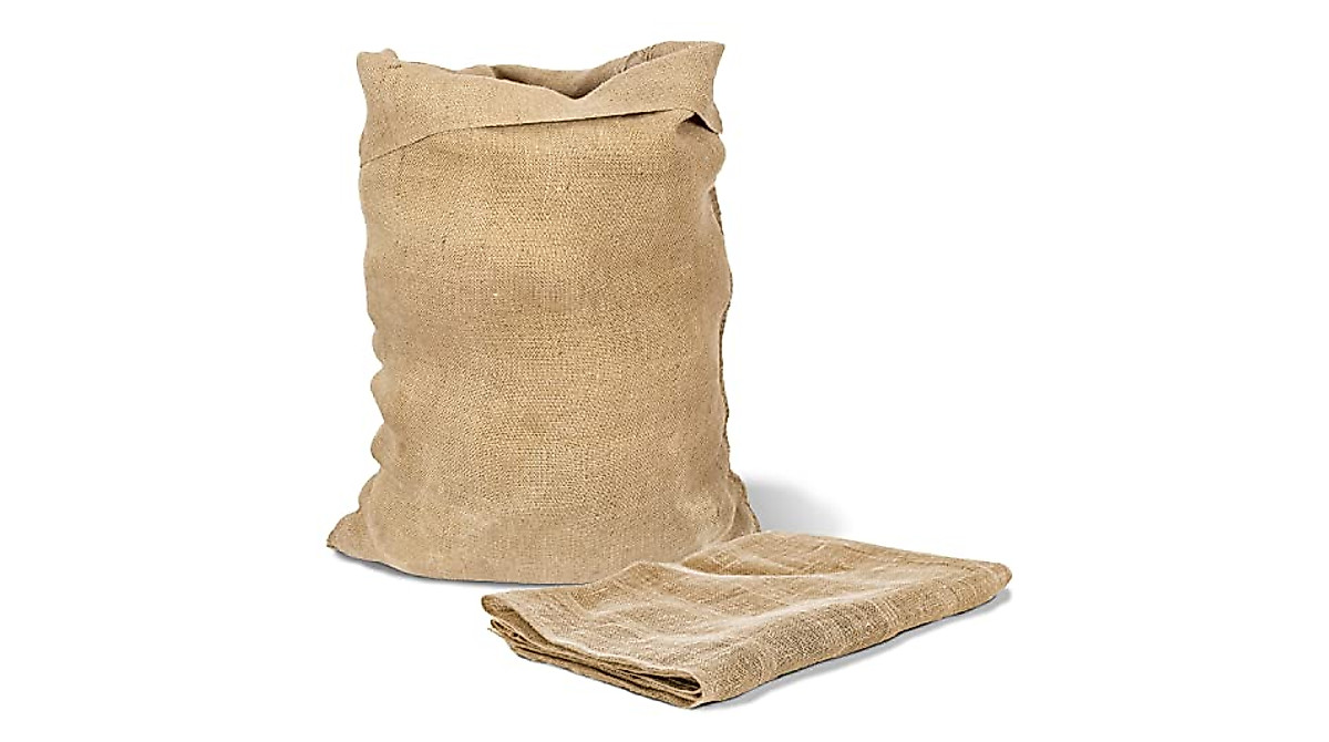 Single Large Burlap Sack for Gardening & Storage