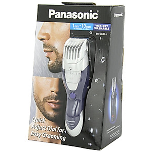 Panasonic Wet and Dry Hair and Beard Trimmer - Silver