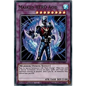 Masked HERO Acid - TOCH-EN045 - Super Rare - 1st Edition