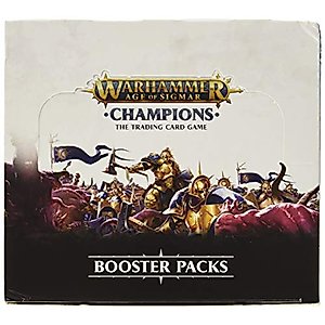 PlayFusion PLFW82501 Booster Display Warhammer Age of Sigmar Champions Collectible Card Game
