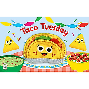 Taco Tuesday Finger Puppet Board Book for Little Taco Lovers, Ages 1-4 (Finger Puppet Book)