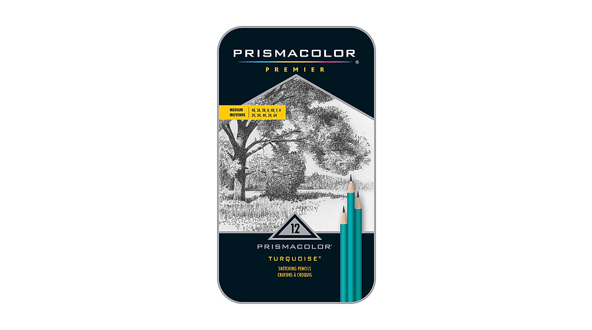 Prismacolor Turquoise Graphite Pencils - 12 Pack