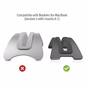 Twelve South Insert I for 13" MacBook Air M2, 2022 and 15" MacBook Air M2, 2023, Space Grey