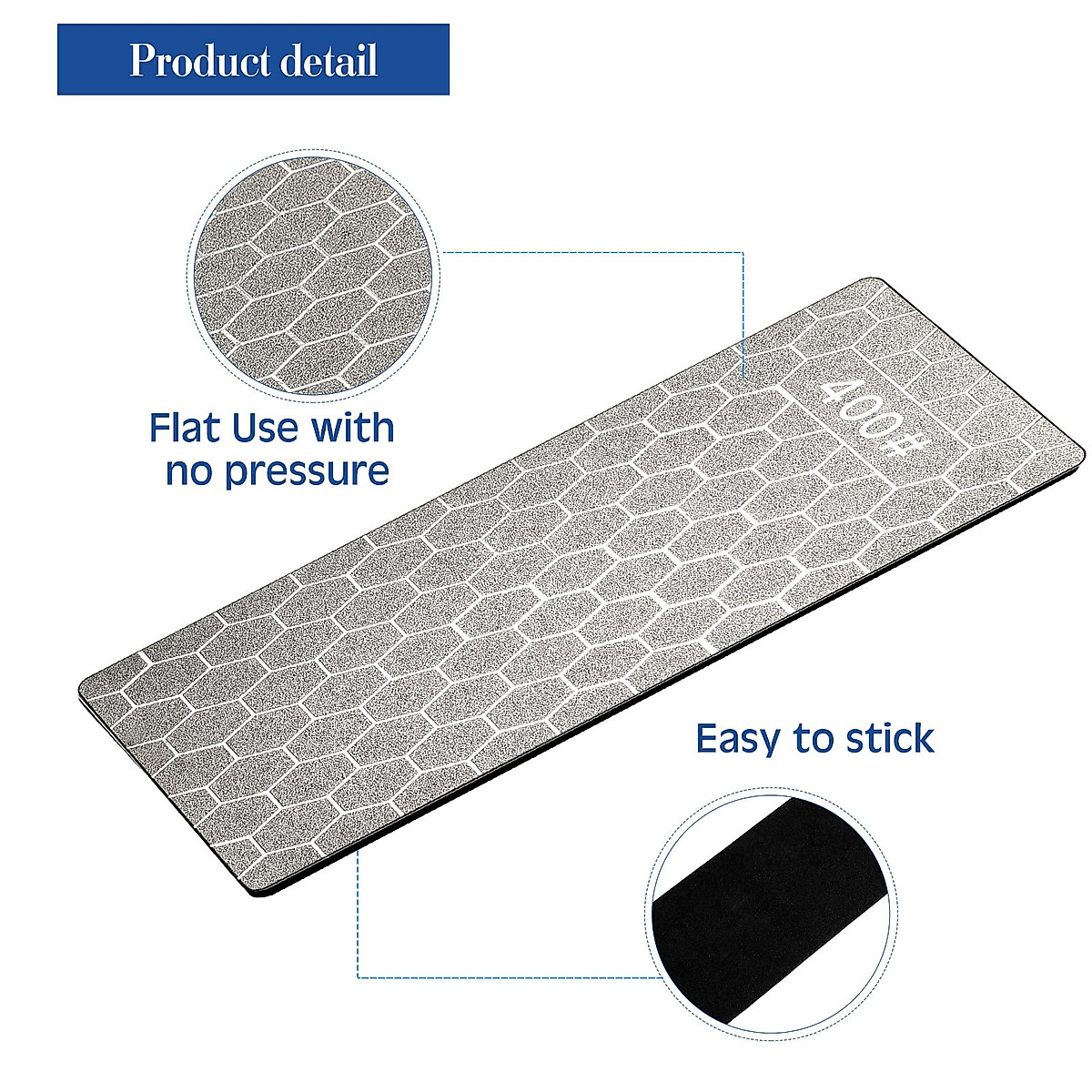 5 Pcs Diamond Sharpening Stone Honing Stone Diamond Stone Lapping Plate Diamond Sharpening Plate Fine Coarse Bench Stone for Kitchen Blade Chisel, 5.9 x 2.48 Inch(200, 400, 800,1000, 1200 Grit)