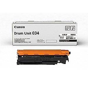 Canon Genuine Drum Cartridge 034 Black (9458B001), 1-Pack, for Canon Color imageCLASS MF810Cdn, MF820Cdn Laser Printer