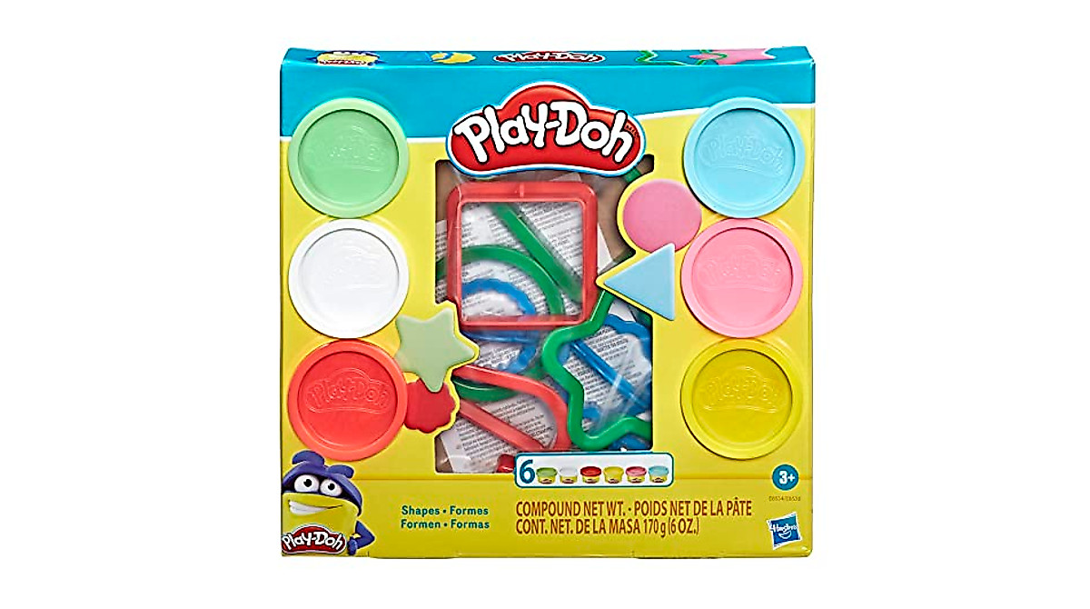 Play-Doh Fun Shapes: Affordable Multi-Colour Fun