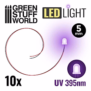 Green Stuff World for Models and Miniatures Ultraviolet LEDs - 5mm 3830