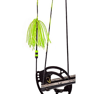PINE RIDGE Archery Nitro Whiskers String Silencers (Lime Green)
