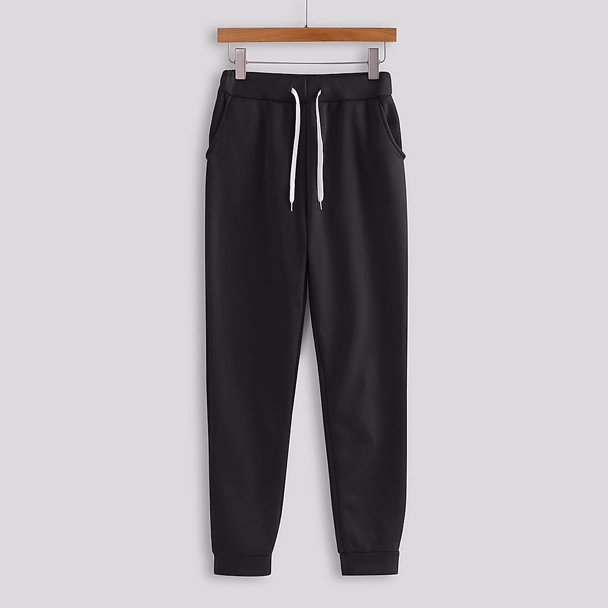 TTBDWiian Two Piece Sets for Women Plus Size Comfy Solid Color Tracksuits Long Sleeve Crewneck Pullover Tops and Long Pants