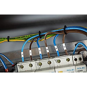 Brother HSe-221 8.8mm Heat Shrink Tube Tape Cassette - Black on White