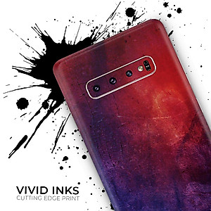 DesignSkinz Abstract Fire & Ice V13 Protective Vinyl Decal Wrap Skin Cover Compatible with The Samsung Galaxy S20 (Screen Trim & Back Glass Skin)