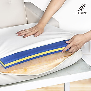 Litbird Couch Cushion Inserts Support, Couch Supports for Sagging Cushions, Couch Cushion Replacement for Sagging Seat, 1 PCS, Large, 27x20 Inches