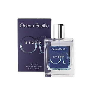 Ocean Pacific Storm Eau De Parfum for Men, Fruity, 3.4 Fl Oz