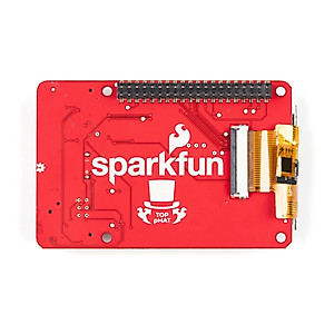 SparkFun Top pHAT for Raspberry Pi - Supports Machine Learning Voice Control Onboard Microphone & Speaker Two programmable Buttons & Joystick RGB LEDs Offswitch for Rpi 2.4" TFT LCD Display