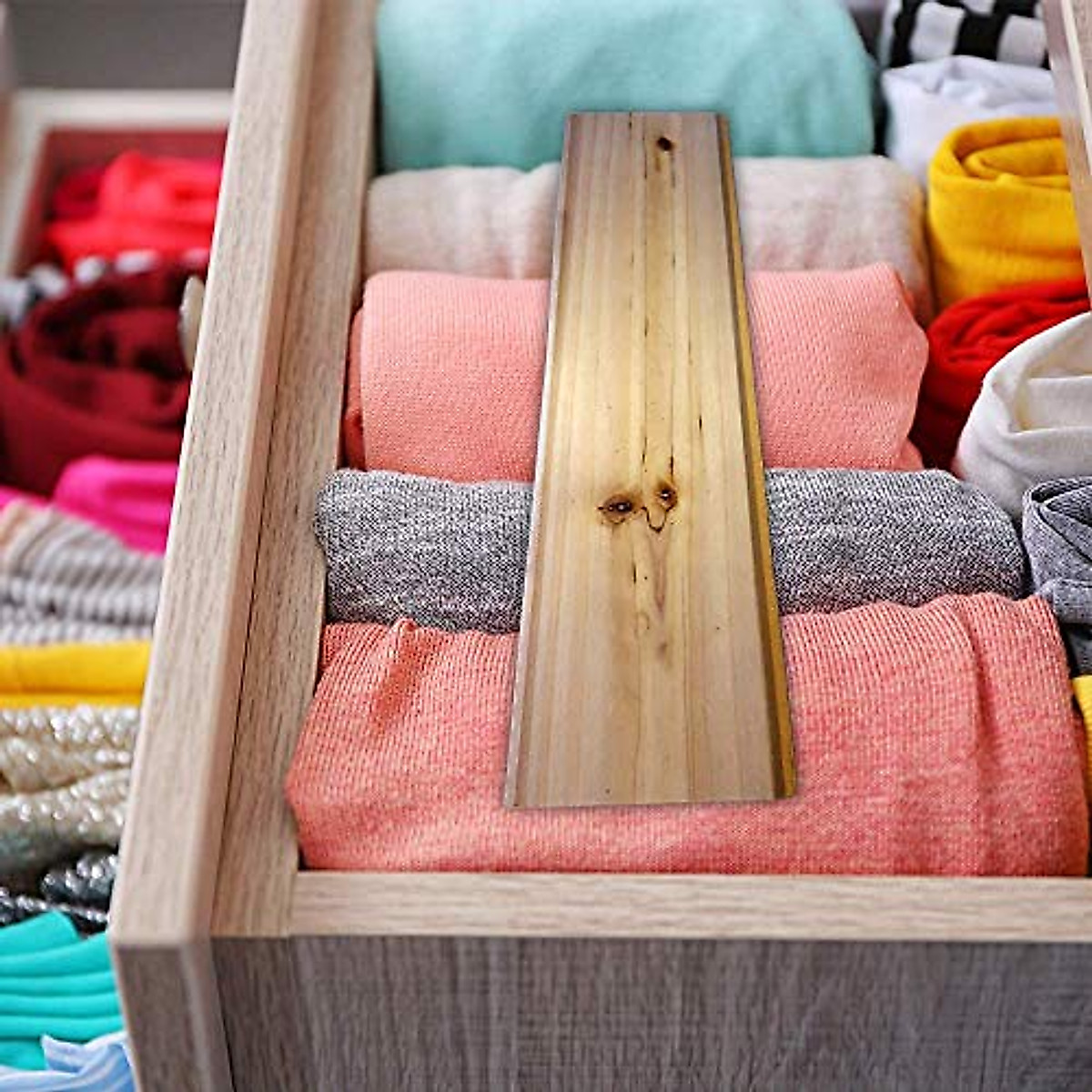 Cedar Wood Panels | Drawer Liners | Clothing Storage | Closet Storage | Car Trunk |Moth Protection | Natural | Non Toxic |Let Nature Do The Job! 10 Pack