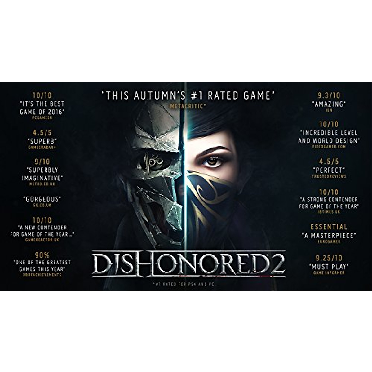 Dishonored 2 - PlayStation 4 (Imported Version)