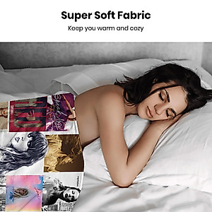 Super Soft Blanket Flannel Fleece Blankets, Music Album Covers Blanket,Photo Collage, Throw Blanket, Fans Gift, Gift for Music Lover Style-1-60 x50