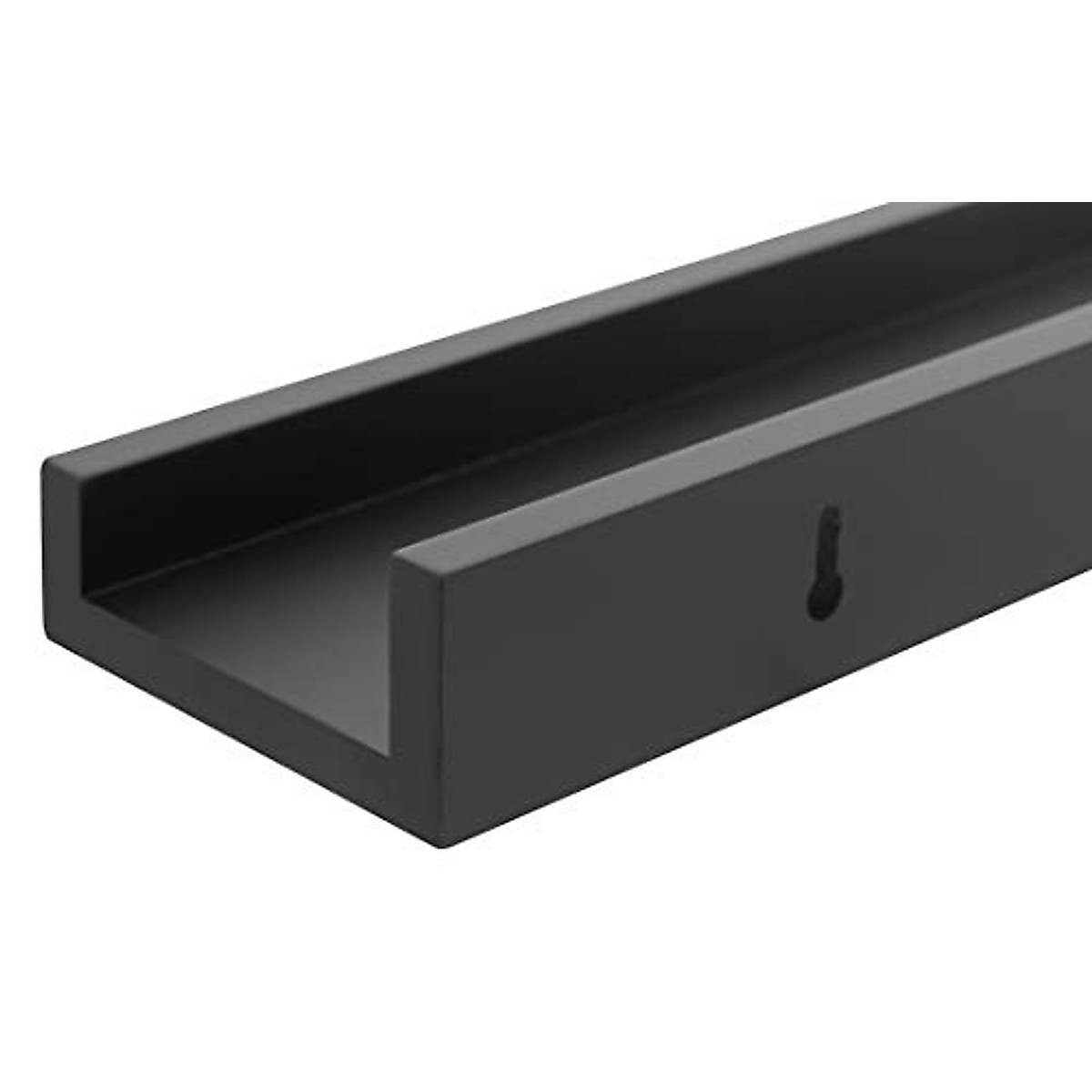 Kiera Grace Kieragrace Modern Floating-Shelves, 23-Inch by 4-Inch, Black