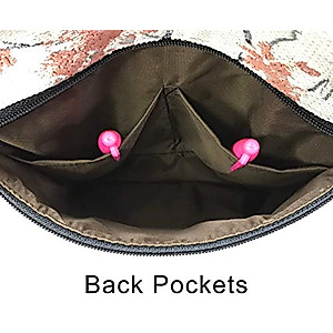 Danny K. Women's Tapestry Bella Purse Crossbody Handbag, Adjustable Cord, Handmade in USA (Wild Mango)