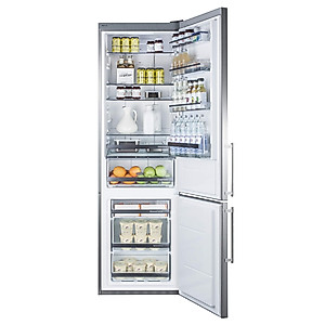 SUMMIT 12.8 Cu. Ft. Frost-Free Refrigerator-Freezer, Platinum
