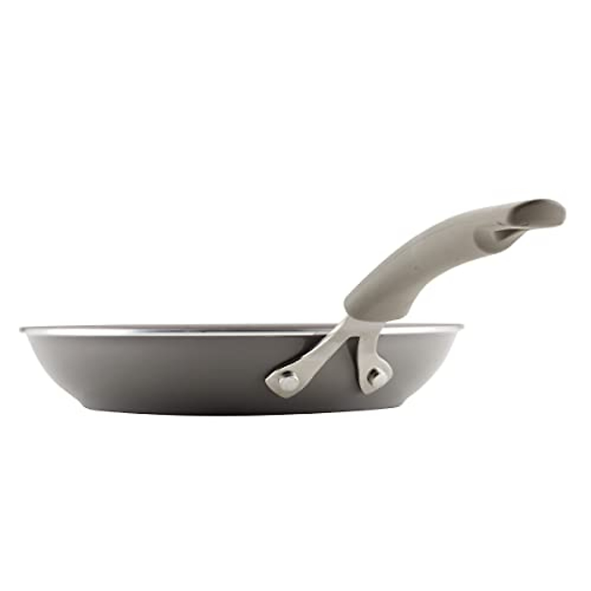 Rachael Ray Cook + Create Nonstick Frying Pan/Skillet, 10 Inch, Gray