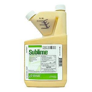 Albaugh Sublime Weed Killer, Unrivaled Defense Against Crabgrass, Creeping Charlie, Dandelions & More, Non-Bleaching, Fast-Acting, Commercial & Residential, 1 Quart