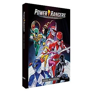 Renegade Game Studios Power Rangers Roleplaying Game Core Rulebook, Hardcover Full Color 260 Pages Ages 14+