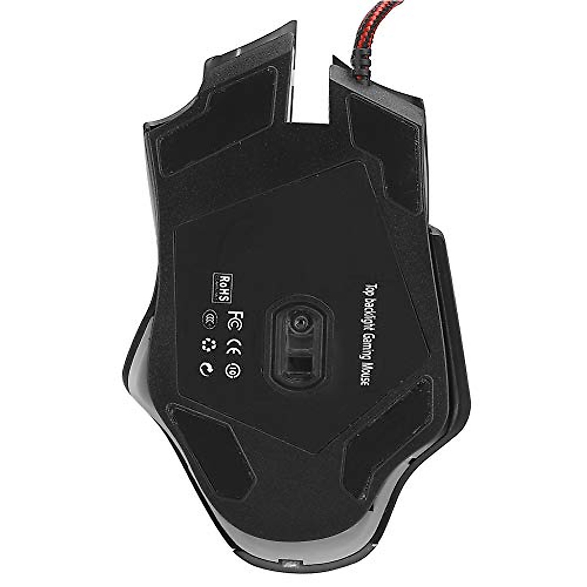 Laptop Gaming Mouse, Gojiny Portable Wired Mouse 6-Butto Wired Mice for Office Drawing Game Players Computer Accessory
