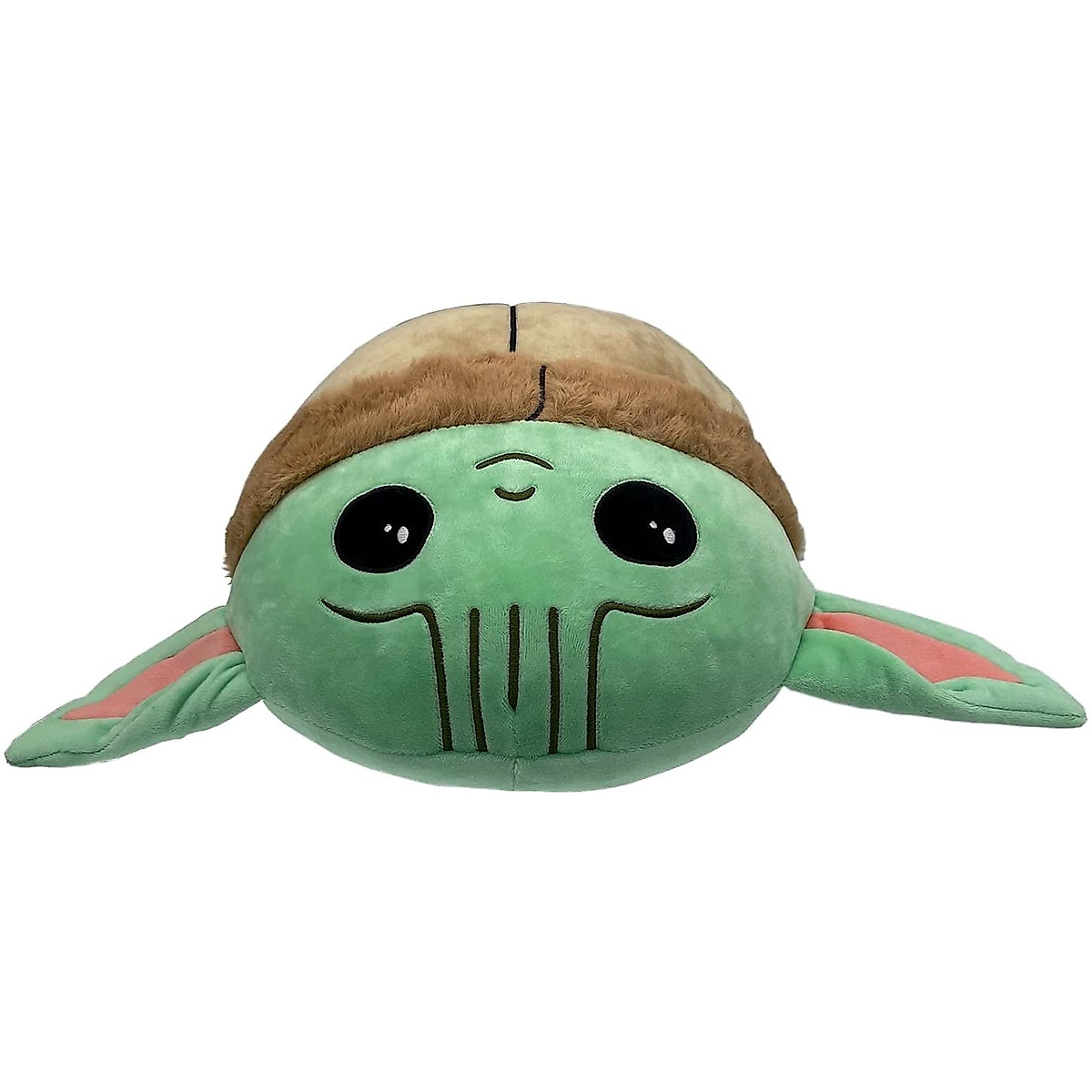 Leong Products Baby Yoda Squish Plush Toy, Grogu Stuffed Animal Kids Plushie, The Child Mandalorian Soft Kawaii Pillow Doll Gift Light Green (Large)