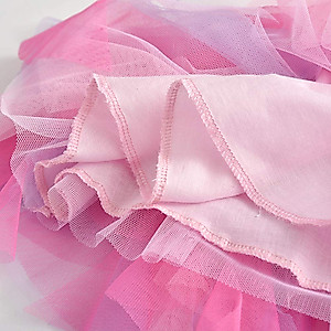 DXTON Baby Tutu Skirt for Toddler Girls Outfits Skirt for 2-8 Years SK114 10T