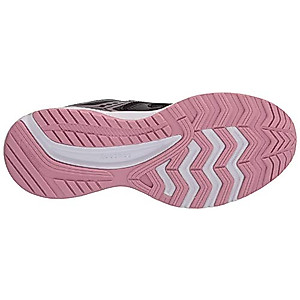 Saucony Women's Core Cohesion 14 Road Running Shoe, Black/Pink, 8.5 Wide