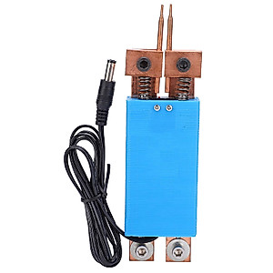 Delaman Battery Spot Welding Pen, Battery Spot Welding Pen Handheld Automatic Trigger Weld Machine Accessory W01 Blue DIY Spot Welder Pen,Accessories for Industrial Spot Welding Machine